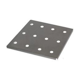 Lochblecheinsatz Standard f&uuml;r ASECOS Sicherheitsschr&auml;nke der UB90 Serie, Edelstahl 1.4016, B 417 x T 364 x H 9 mm, bis 75 kg