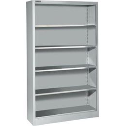 Sch&auml;fer Shop Sch&auml;fer Shop Select Regal AS 2409, mit 4 h&ouml;henverstellbaren Fachb&ouml;den, B 950 x T 400 x H 1935 mm, Stahlblech, wei&szlig;aluminium RAL 9006