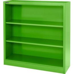 Sch&auml;fer Shop Sch&auml;fer Shop Select Stahlregal MS iCOLOUR, 3 Ordnerh&ouml;hen, B 950 x T 400 x H 1215 mm, apfelgr&uuml;n RAL 6018