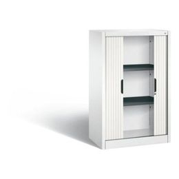 C + P Rollladenschrank Omnispace, 3 OH, abschlie&szlig;bar, B 800 x T 420 x H 1230 mm, Stahl/Kunststoff, verkehrswei&szlig;