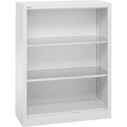Sch&auml;fer Shop Sch&auml;fer Shop Select Regalschrank MS, 3 OH, B 950 x T 400 x H 1215 mm, Stahlblech, Lichtgrau