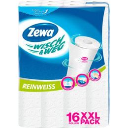 K&uuml;chenrollen Zewa wisch & weg, 16 Rollen, Papier, 2-lagig