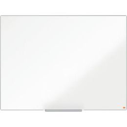 NOBO Whiteboard Nano Clean, Stahl, wei&szlig; nanobeschichtet, magnethaftend, B 1200 x H 900 mm