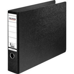 Falken Ordner, DIN A3, mit R&uuml;ckenschild, R&uuml;ckenbreite 80 mm, Querformat