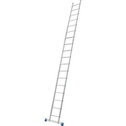 Krause Alu-Anlegeleiter Stabilo, 18 Sprossen, mit Traverse