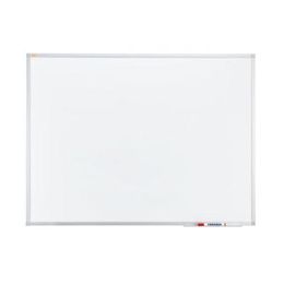 Franken Whiteboard X-tra! Line, Wandmontage im Hoch- & Querformat, wei&szlig; emailliert, antimikrobiell, Aluminiumrahmen, magnethaftend, Ablageschale, B 1200 x H 900 mm, SC3803