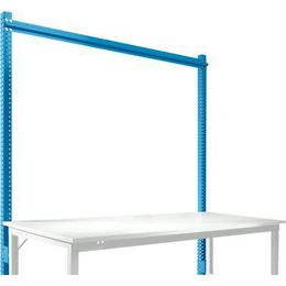 Manuflex ManAufbauportal, Grundtisch SPEZIAL Arbeitstisch-/Werkbanksystem UNIVERSAL/PROFI, 1750 mm, lichtblau