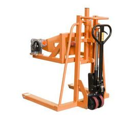 Fassheberoller Bauer FHR 600 F, Stahl, 360&deg; Drehbereich, f&uuml;r F&auml;sser bis 220 l, B 1125 x T 1200 x H 1330 mm, orange