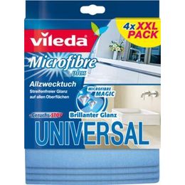 Microfasertuch Vileda&reg;, 1 St&uuml;ck, extrem saugf&auml;hig, streifen- und fusselfreie Reinigung