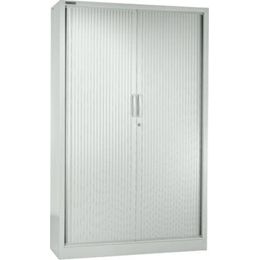 Sch&auml;fer Shop Sch&auml;fer Shop Select Rollladenschrank MS iCONOMY, Stahl, 5 Ordnerh&ouml;hen, B 1200 x T 400 x H 1935 mm, lichtgrau RAL 7035