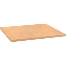 Tischplatte, 800 x 800 mm, Buche natur