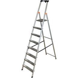 Krause Stufenstehleiter Safety, 8 Stufen