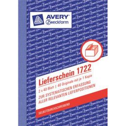 Avery Zweckform AVERY&trade; Zweckform Lieferschein Nr. 1722