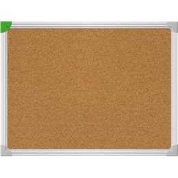 Franken Korktafel U-Act! Linie&reg;, Wandmontage im Hoch- & Querformat, Aluminiumrahmen, 600x800 mm