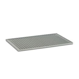 Stahlgitterrost f&uuml;r CEMO Euro-PE-Auffangwanne 250/2, verzinkt, B 1184 x T 780 x H 30 mm