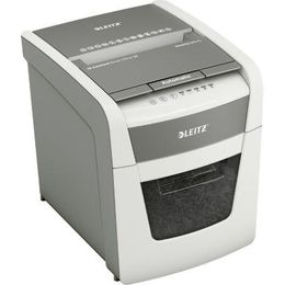 Leitz IQ Autofeed Small Office 50 Aktenvernichter P4, Vollautomatik, Partikelschnitt 4 x 30 mm, 20 l, 50 Blatt Schnittleistung, wei&szlig;