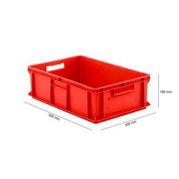 Sch&auml;fer Shop Kasten im EURO-Ma&szlig; EF 6180, 35,4 l, rot