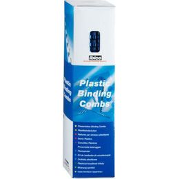 GBC&reg; Binder&uuml;cken, Plastik, &Oslash; 8 mm, 100 St&uuml;ck, blau