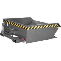 Sp&auml;ne-Beh&auml;lter Bauer SMGU 460, &ouml;l- & wasserdicht verschwei&szlig;t, 460l, grau