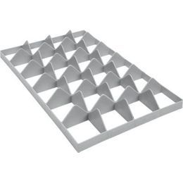Fachwerkeinsatz FW 1192-1 unten, PE-HD, grau