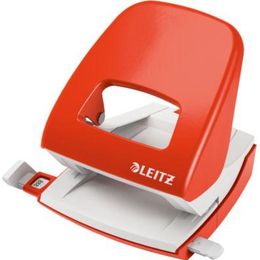 Leitz&reg; B&uuml;rolocher NeXXt Series 5008, Metall, hellrot