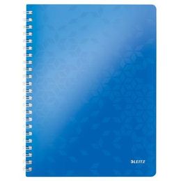 Leitz Notizbuch WOW 4637, DIN A4, liniert, blau