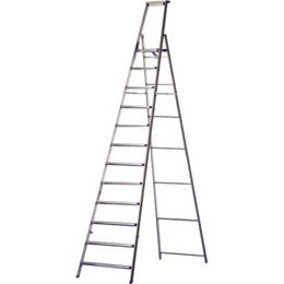 Stufenstehleiter Lila-Serie, 12 Stufen