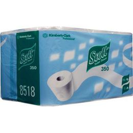 Kimberly-Clark Scott&reg; Toilettenpapier 8518, 3-lagig, 36 Rollen a 350 Bl&auml;ttern, recycelt, wei&szlig;