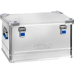 Transportbox ALUTEC INDUSTRY 60, Aluminium, 60 l, L 350 x B 245 x H 315 mm, mit Stapelecken, stabiler Deckel