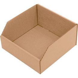 Sichtlagerkasten, L 200 x B 200 x H 100 mm, 3,5 L, 50 St&uuml;ck