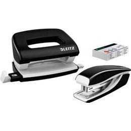 Leitz Heftger&auml;t + Locher WOW 5561 SET, schwarz
