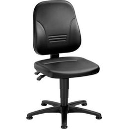 Sch&auml;fer Shop Sch&auml;fer Shop Pure Arbeitsdrehstuhl, Permanentkontakt, Lendenwirbelst&uuml;tze, Beckenst&uuml;tze, mit Gleitern, schwarz