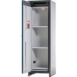 ASECOS Akku-Lagerschrank ION-CORE-90 CS 600, 3 Fachb&ouml;den gelocht + 1 Bodenauffangwanne, B 599 x T 615 x H 1953 mm