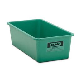 CEMO Rechteckbeh&auml;lter Standard, gr&uuml;n, 200 l flach