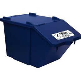 Wertstoffsammler &Ouml;konom, stapelbar, 45 l, blau