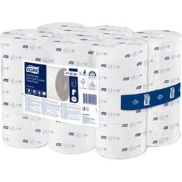 Tork&reg; Toilettenpapier 472650 OptiServe&reg;, 3-lagig, extra weich, perforiert, h&uuml;llenlos, 18 Rollen &aacute; 550 Blatt, wei&szlig;