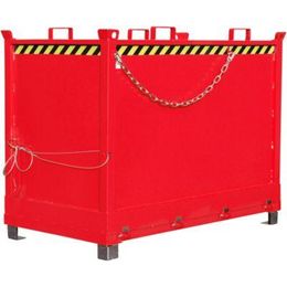 Bauer Klappbodenbeh&auml;lter FB 2000, rot