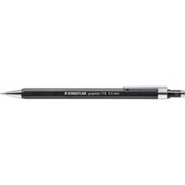 Staedtler Druckbleistift graphit, Sechskant-Griffzone, Radierer, HB, 0,5 mm, schwarz