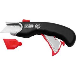 Wedo Safety Cutter Premium, inkl. 10 Ersatzklingen gratis, f&uuml;r Rechts- und Linksh&auml;nder