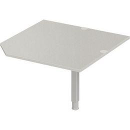Sch&auml;fer Shop Sch&auml;fer Shop Select Verkettungsplatte PLANOVA ERGOSTYLE, CAD, B 1000, Fu&szlig;, lichtgrau