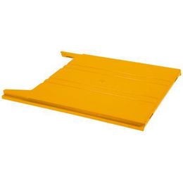 Ablagefach EICHNER Flat, f&uuml;r Wandsortierer, F&uuml;llh&ouml;he 9 mm, B 240 x T 15 x H 302 mm, gelb