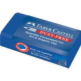 Faber-Castell Radierer, Faber Castell Dust-free blau