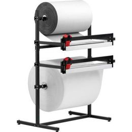 Rocholz Doppel-Schneidst&auml;nder System, feststehend, waagerecht, Schnittbreite 750 mm, B 1120 x T 850 x H 1665 mm