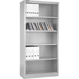 Sch&auml;fer Shop Sch&auml;fer Shop Select Regalschrank MS, 5 OH, B 800 x T 400 x H 1935 mm, Stahlblech, Verkehrswei&szlig;