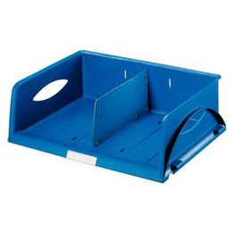 Leitz&reg; Ablagekorb Sorty, DIN A4 quer, Polystyrol, blau