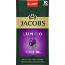 Jacobs Lungo 8 Classico Kaffeekapseln, R&ouml;stkaffee, 10 x 52 g, Nespresso&reg;-kompatibel, UTZ-zertifiziert