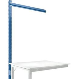 Manuflex Aufbauportal f. Ansatztisch STANDARD Arbeitstisch-/Werkbanksystem UNIVERSAL/PROFI, 1250 mm, brillantblau