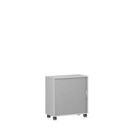 Mobiler Querrollladenschrank Alicante, B 800 x T 400 x H 791 mm, lichtgrau