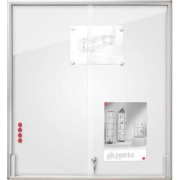 BST Schaukasten MEDIA ST, f&uuml;r innen, ESG-Sicherheitsglas, Schiebet&uuml;r, Sichtformat 18x DIN A4