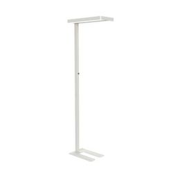 LED-Stehleuchte Mauljuvis, dimmbar, Bewegungs- und Tageslichtsensor, wei&szlig;